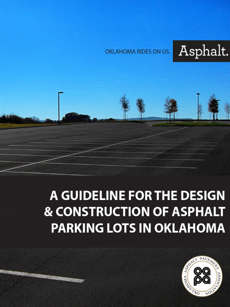Parking Lot Design Manual Pdf Road Surface Concrete