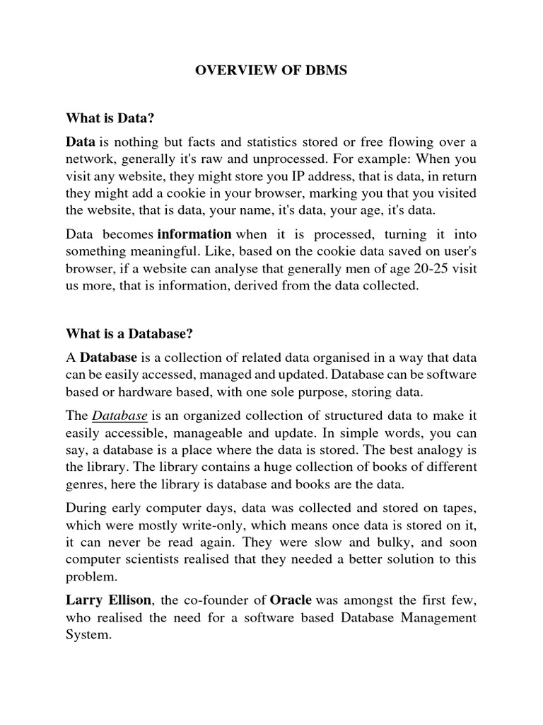 Unit 1 | PDF | Databases | Sql