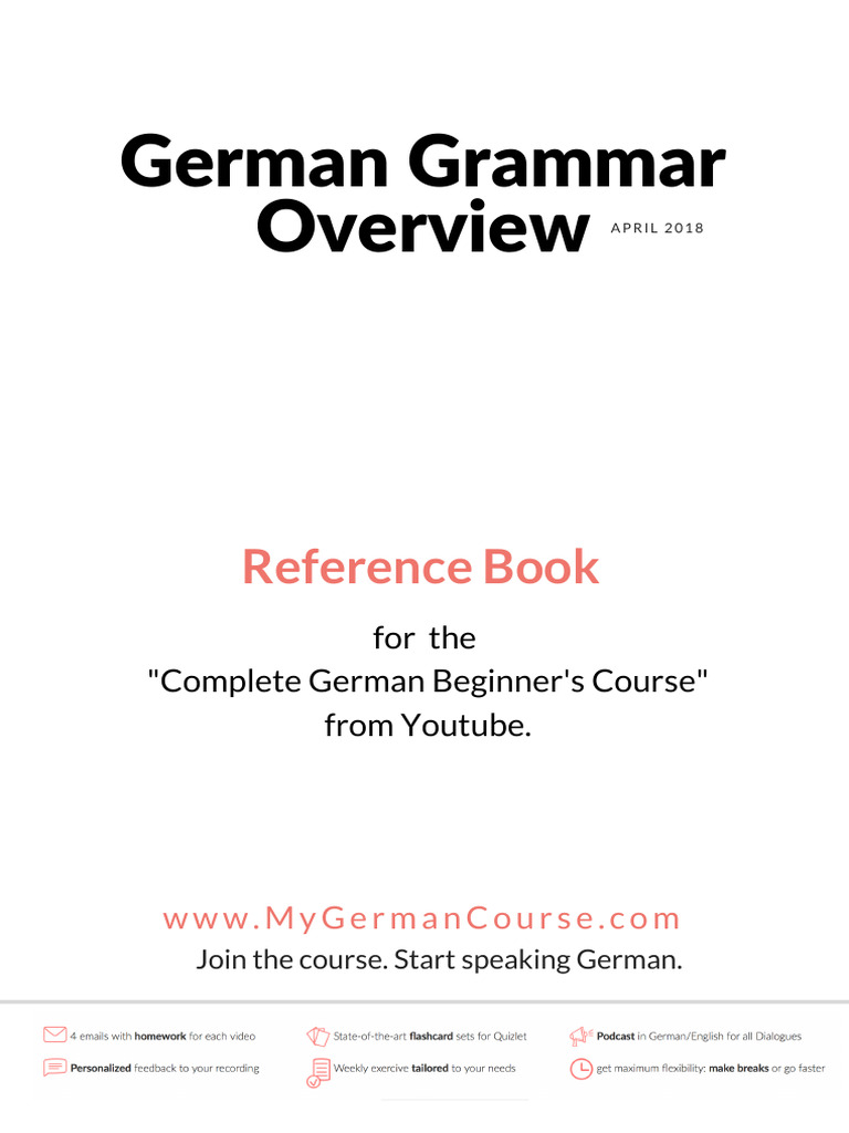 German Grammar Reference Book V1 Nnjve0.pdf Extract | Download Free PDF ...