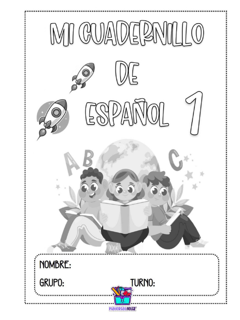 Cuadernillo Espanol 1 Material Feliz | PDF