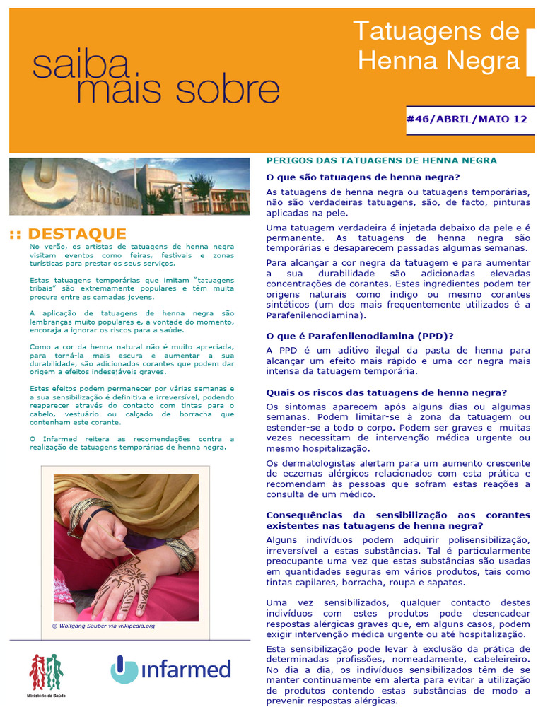 46 Tatuagens Henna | PDF | Tatuagem | Tinta