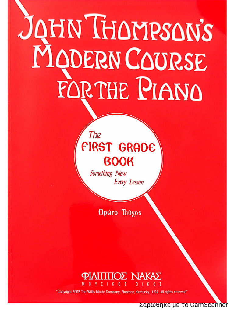 Modern Course For The Piano | PDF