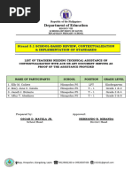 Sample Lac Plan 2021 2022 | PDF | Teachers | Learning