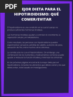 Alimentos Bociogenos | PDF | Alimentos | Nutrición