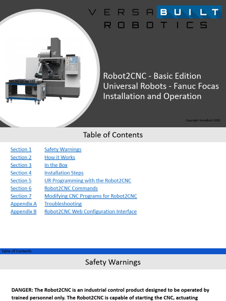 Robot2CNC Basic Edition Fanuc Focas | PDF | Computer Network | Computer Networking