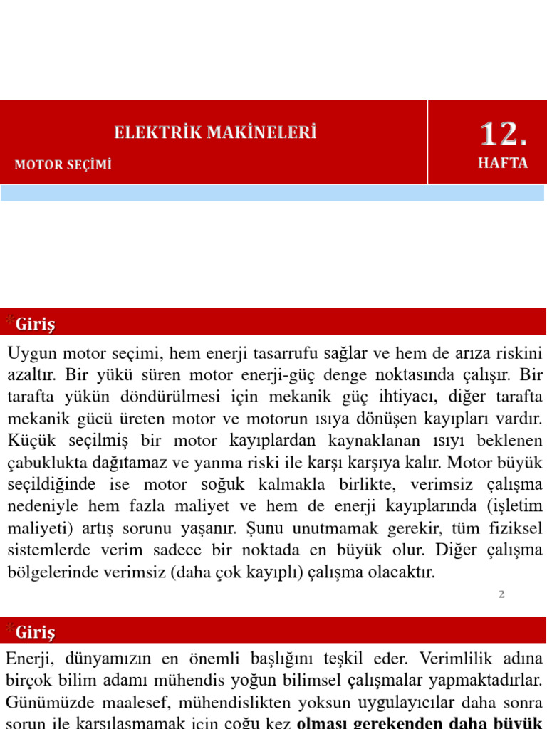 ELMAK Hafta12 | PDF