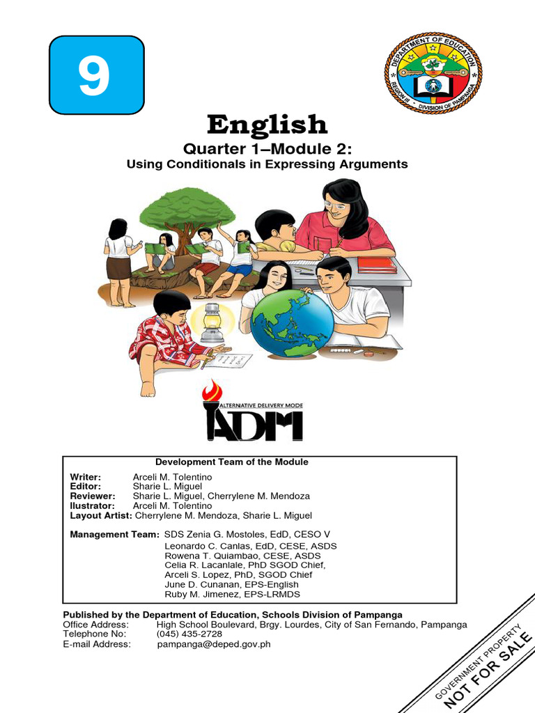 English9 - q1 - Mod2 - Use Conditionals in Expressing Arguments | PDF ... English9 - q1 - Mod2 - Use Conditionals in Expressing Arguments | PDF ...