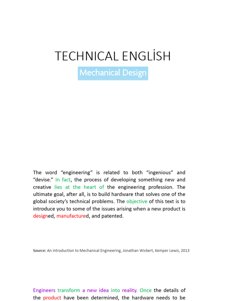 Tech Eng 02 Mechanical Design - 2023 | PDF | Engineering | Prototype