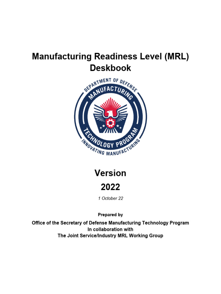 MRL Deskbook 2022: Best Practices | PDF | Risk | Risk Management