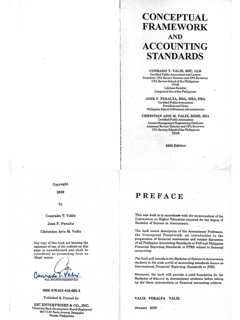 Conceptual Framework And Accounting Standards Pdf