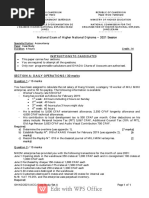 HND 2021 Questions Complete | PDF