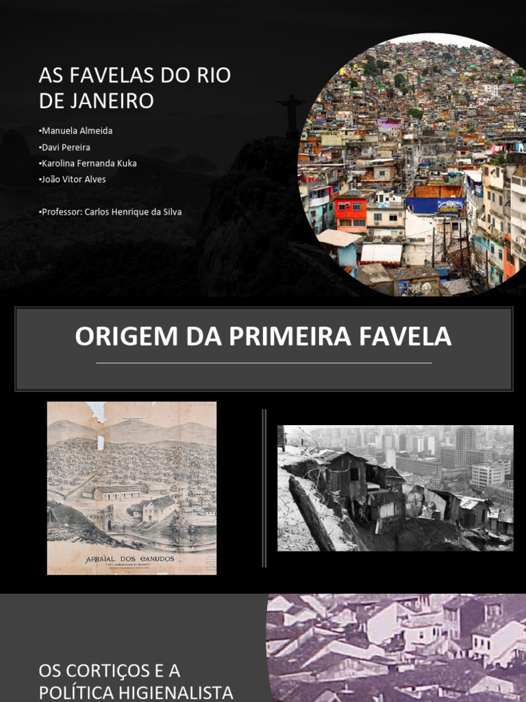 As Favelas Do Rio de Janeiro | PDF