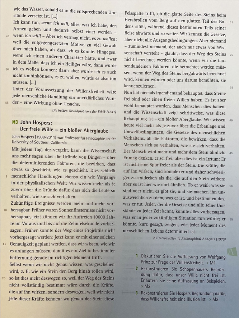 Hospers - Freier Wille | PDF