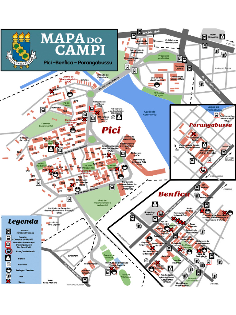 Mapa Do Campi Ufc | PDF