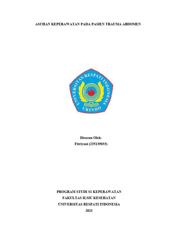 Asuhan - Keperawatan - Gawat - Darurat - Trauma (1) .. | PDF | Pengembangan Diri | Kesehatan ...