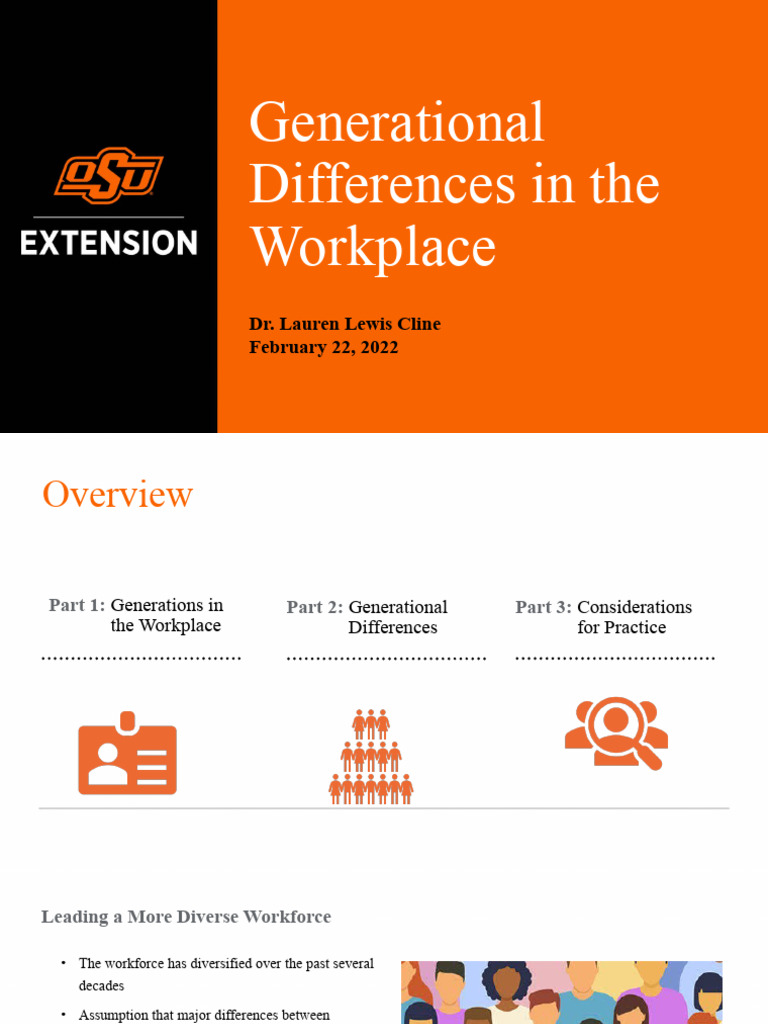 Generational Workplace Differences Explained | PDF | Millennials | Behavioural Sciences