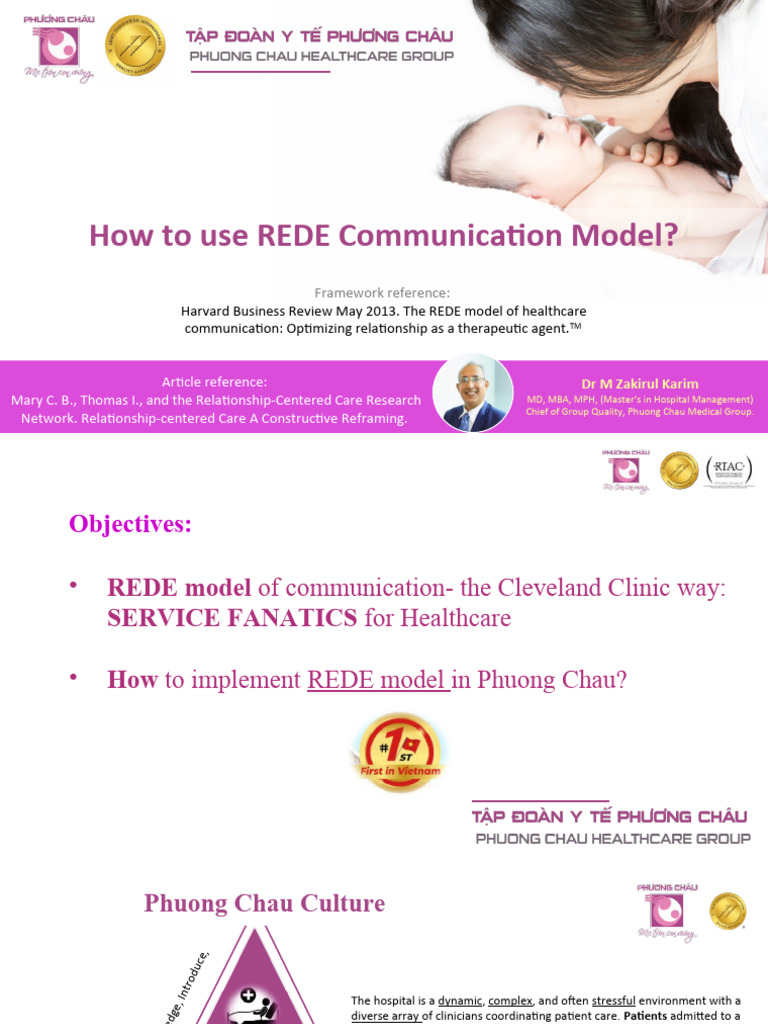REDE Communciation Model, PCSG - HOD | PDF | Caregiver | Patient
