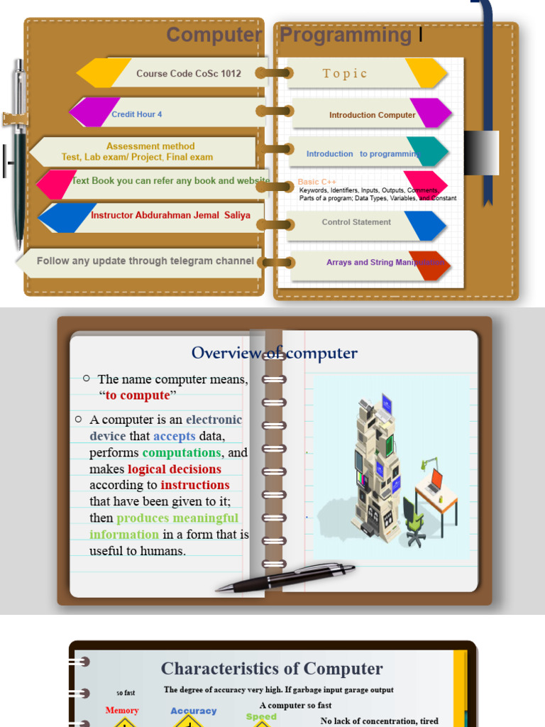Chap1 Part 1 | PDF | Computer Data Storage | Central Processing Unit
