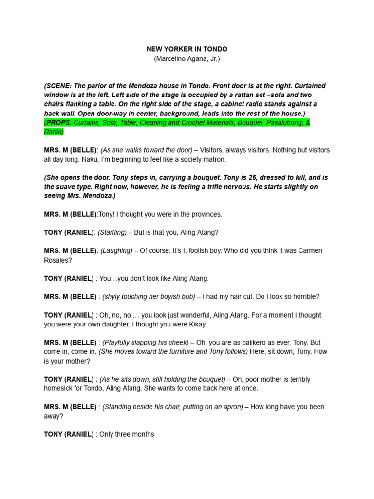 New Yorker in Tondo | PDF