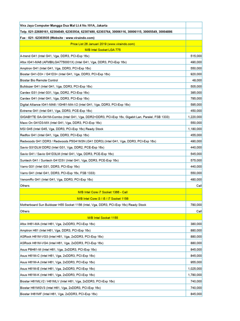 Katalog Produk | PDF | Computing | Electronics