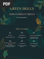 Class 9 IT Unit 5 Green Skills | PDF | Green Economy | Natural Environment