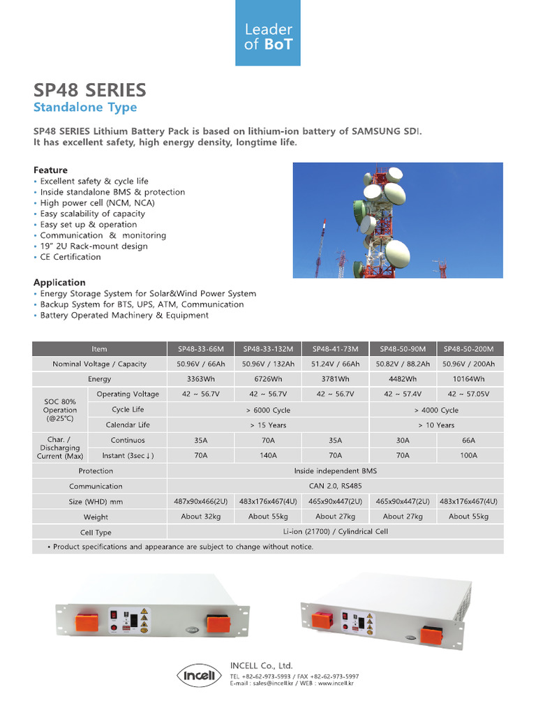 (INCELL) SP48 Catalog ENG 210420 | PDF