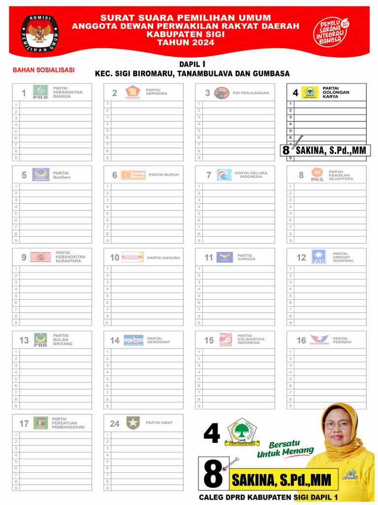 Surat Suara Timbal Balik Pdf