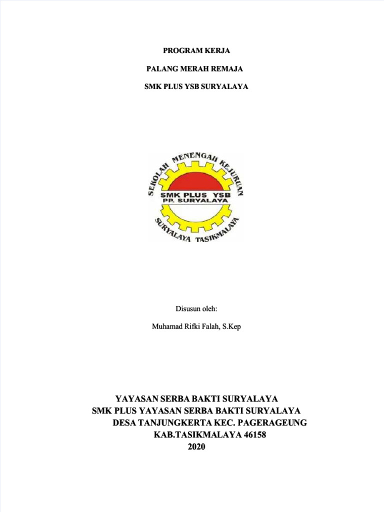 PDF Program Kerja PMR 2020 2021 - Compress | PDF