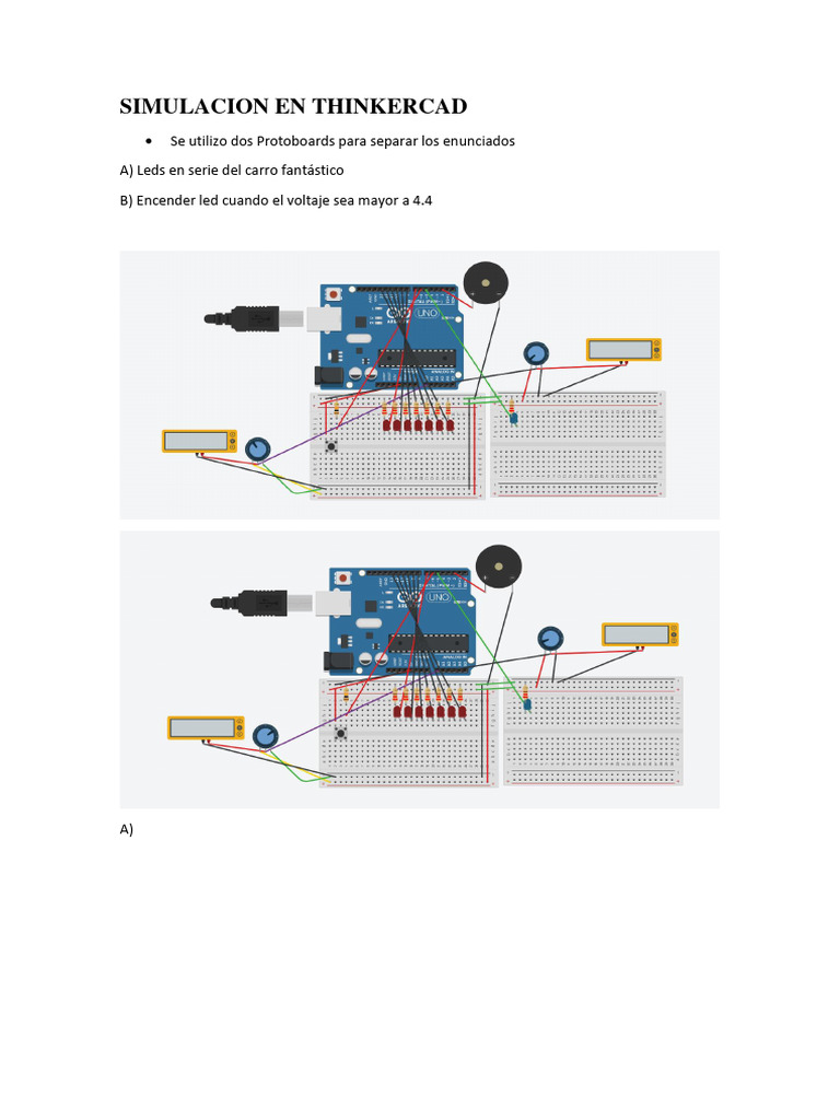 Simulacion en Thinkercad | PDF | Hogar, jardinería y bricolaje