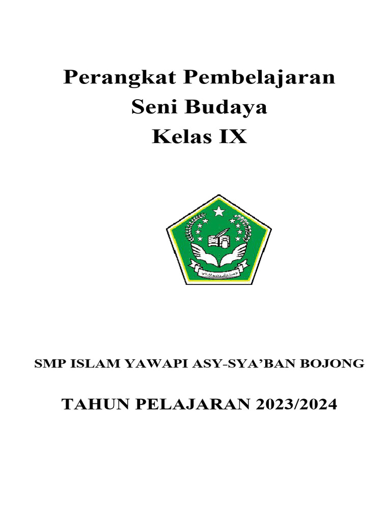 Modul P5 Seni Budaya Kelas IX | PDF | Karier & Perkembangan