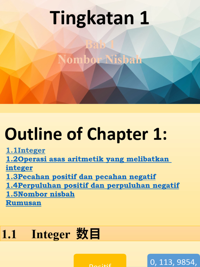 Nombor Nisbah dan Operasi Aritmetik | PDF