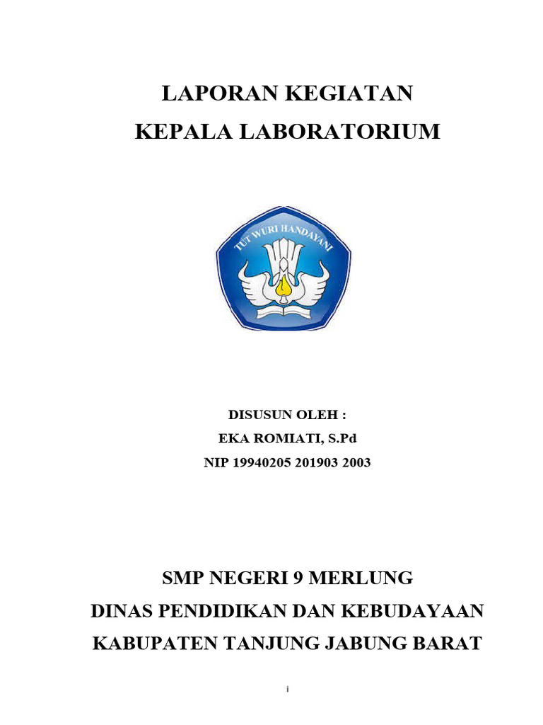 Laporan Kegiatan Laboratorium IPA SMP | PDF