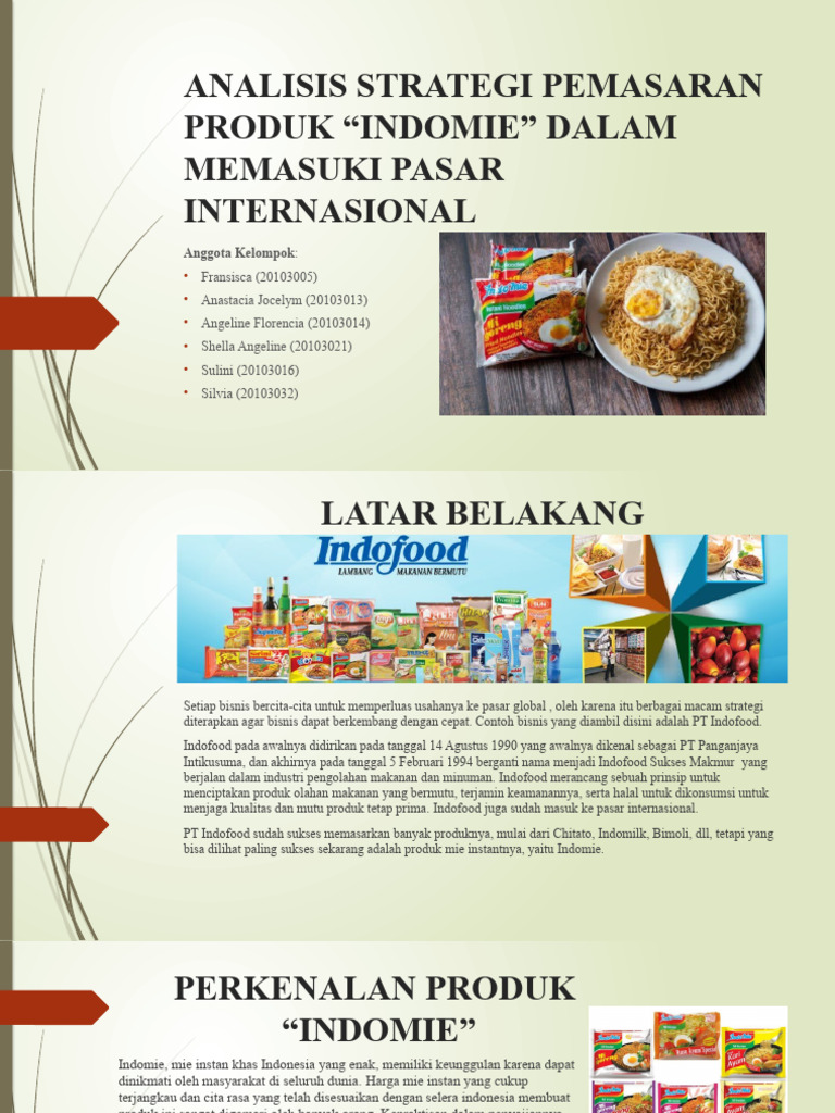Strategi Pemsaran PT Indofood | PDF