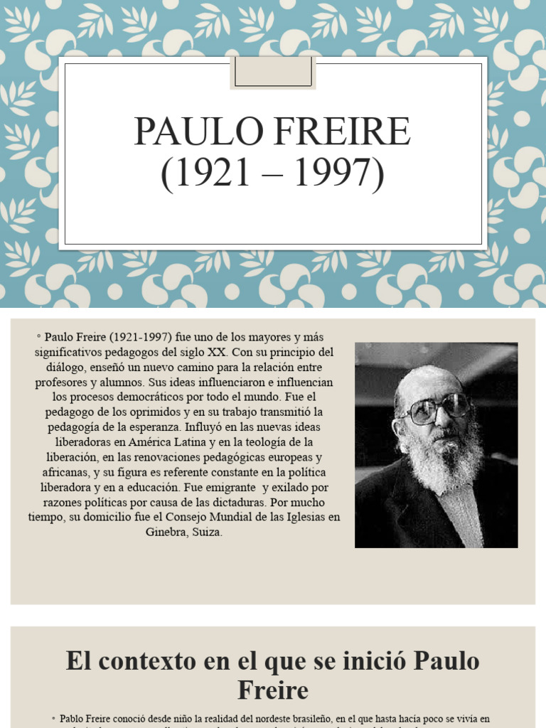 Paulo Freire | PDF