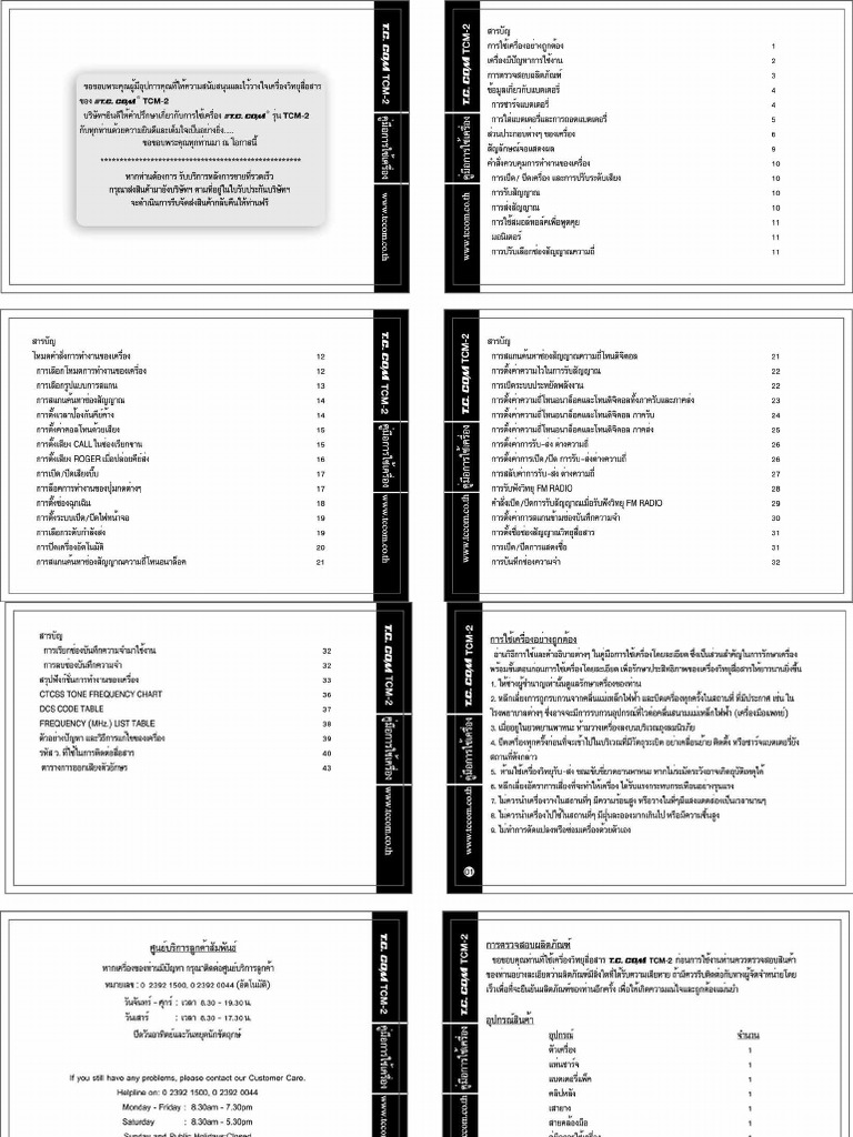 User Manual TCM 2 Plus | PDF