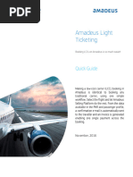 Amadeus Reservation Essentials | PDF | Computing | Airlines