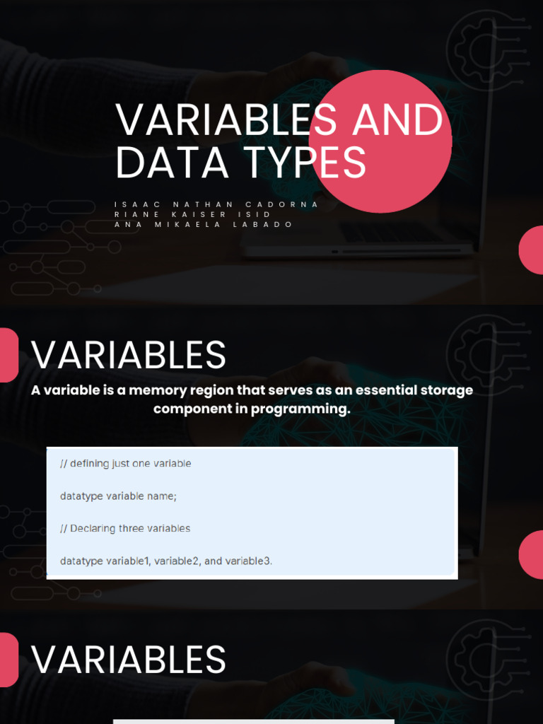 CPE 112 Group 10 Reporting Presentation | PDF | Data Type | Integer (Computer Science)