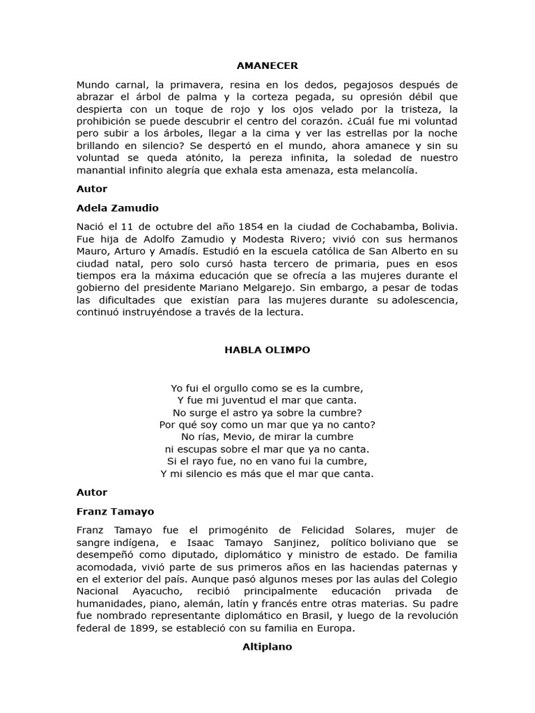 Pomeas (Bolivianos) | PDF