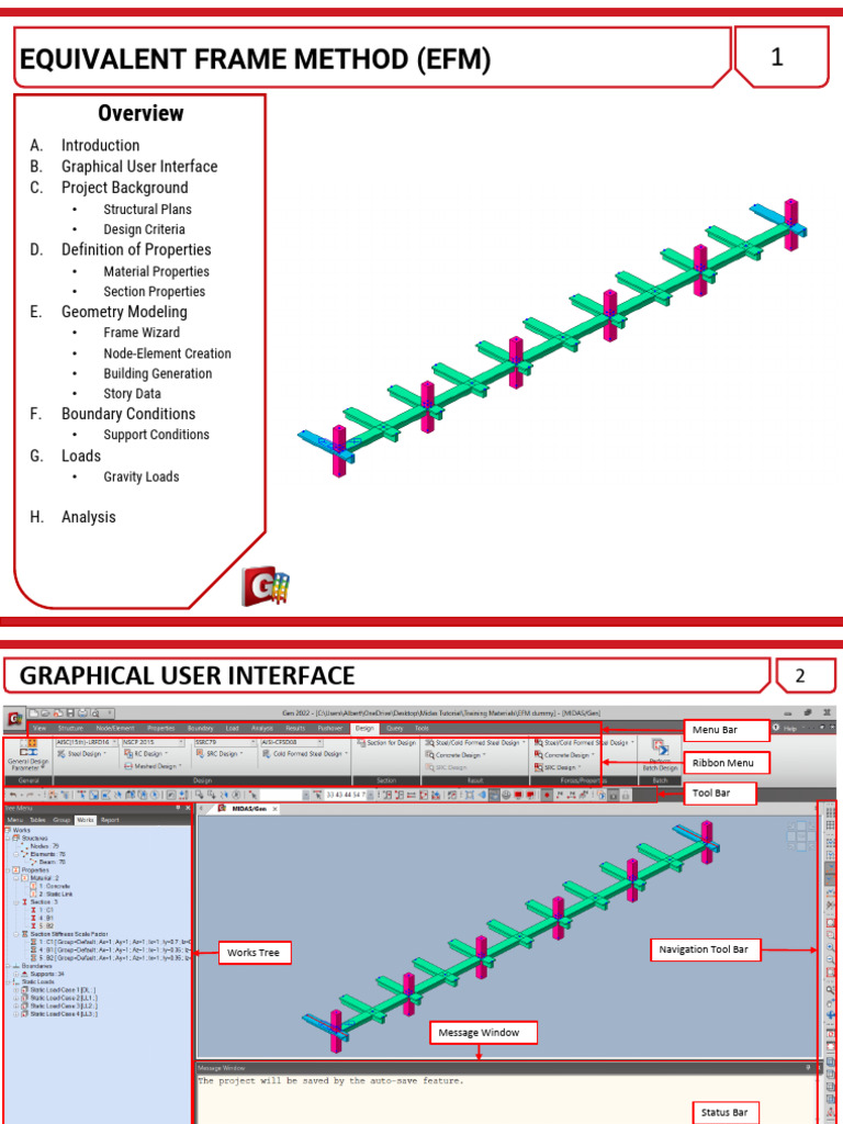 Equivalent Frame Method | PDF