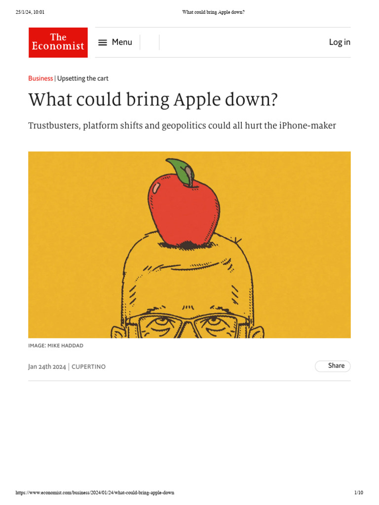 What Could Bring Apple Down? | PDF | Apple Inc. | I Phone