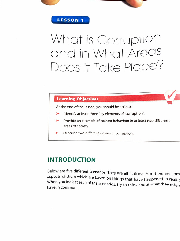 Understanding Corruption Elements | PDF | Games & Activities | Social ...