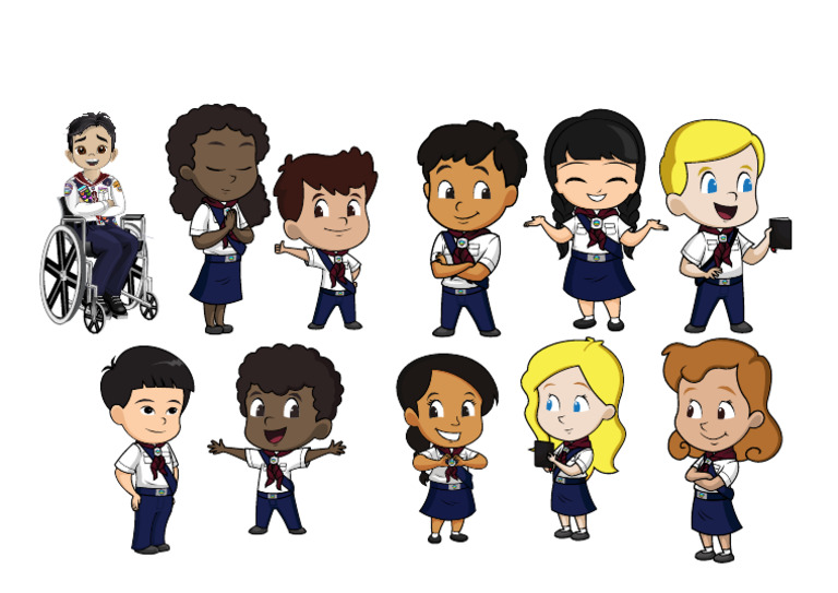 Adventurer Cartoons Editable | PDF