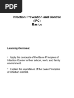 Basic Principles of Infection Control | PDF