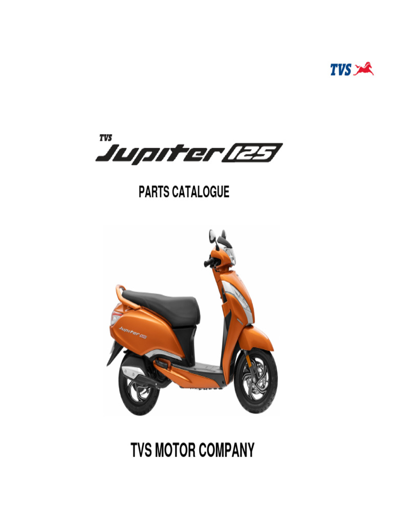 Jupiter 125 Parts Catalogue | PDF | Screw | Clutch