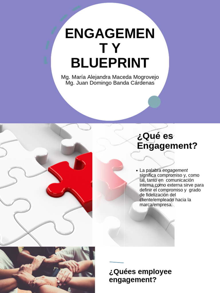 Engagement y Blueprint | PDF