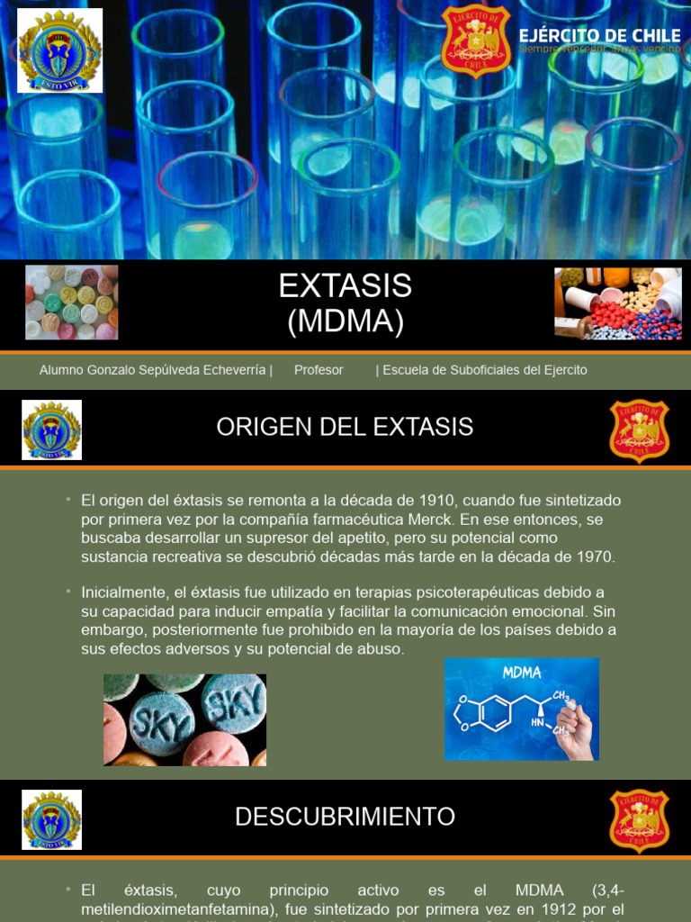 Presentación Extasis | PDF