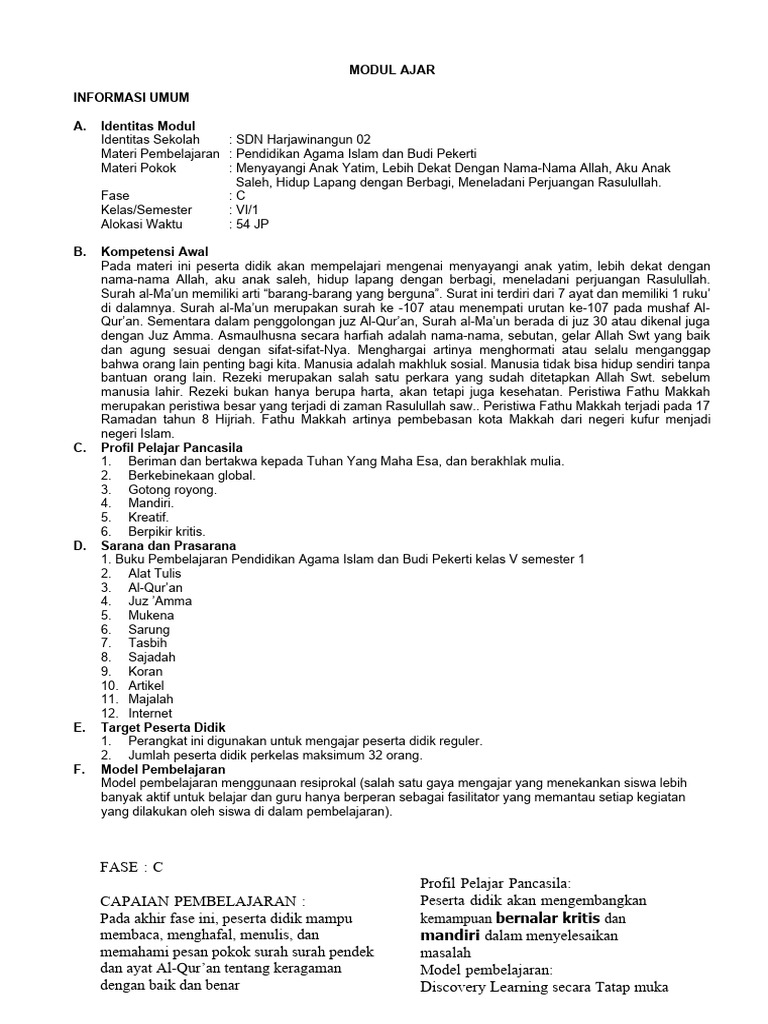 Pai KLS 6 Ikm Full | PDF