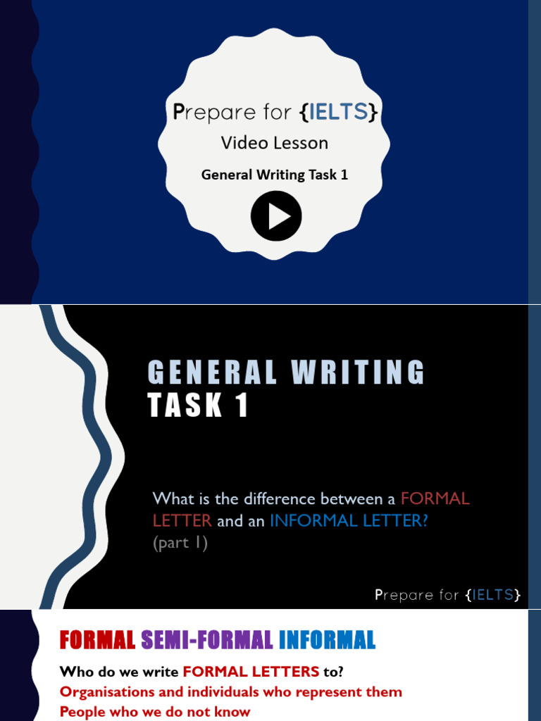Formal Informal Letters Pdf