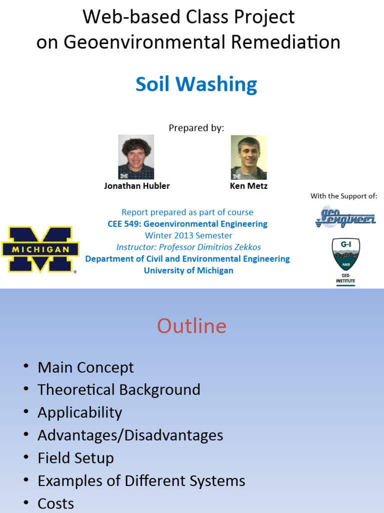 Soil Washing | PDF | Environmental Remediation | Soil