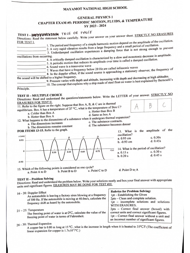 Gen Physics Reviewer | PDF